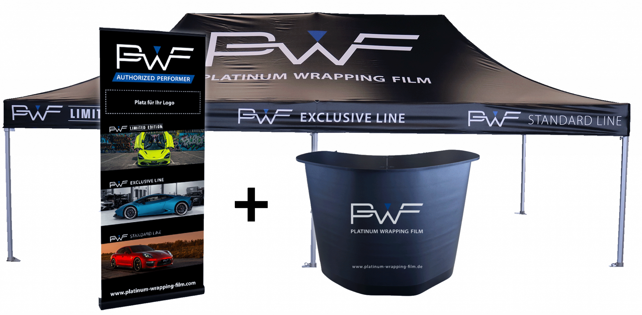 PWF trade fair rental set - Bruxsafol Folien GmbH